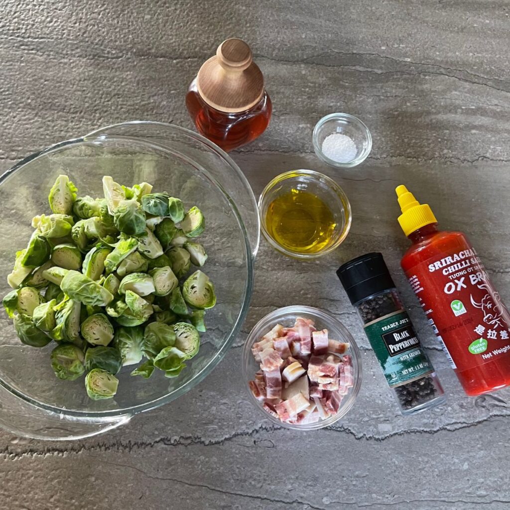 Honey Sriracha Brussels Sprouts