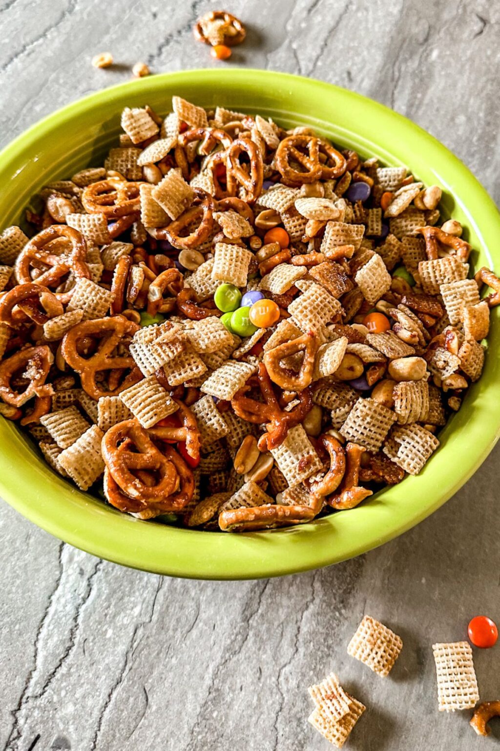 Sweet and Salty Snack Mix - Laughing Rooster Eats