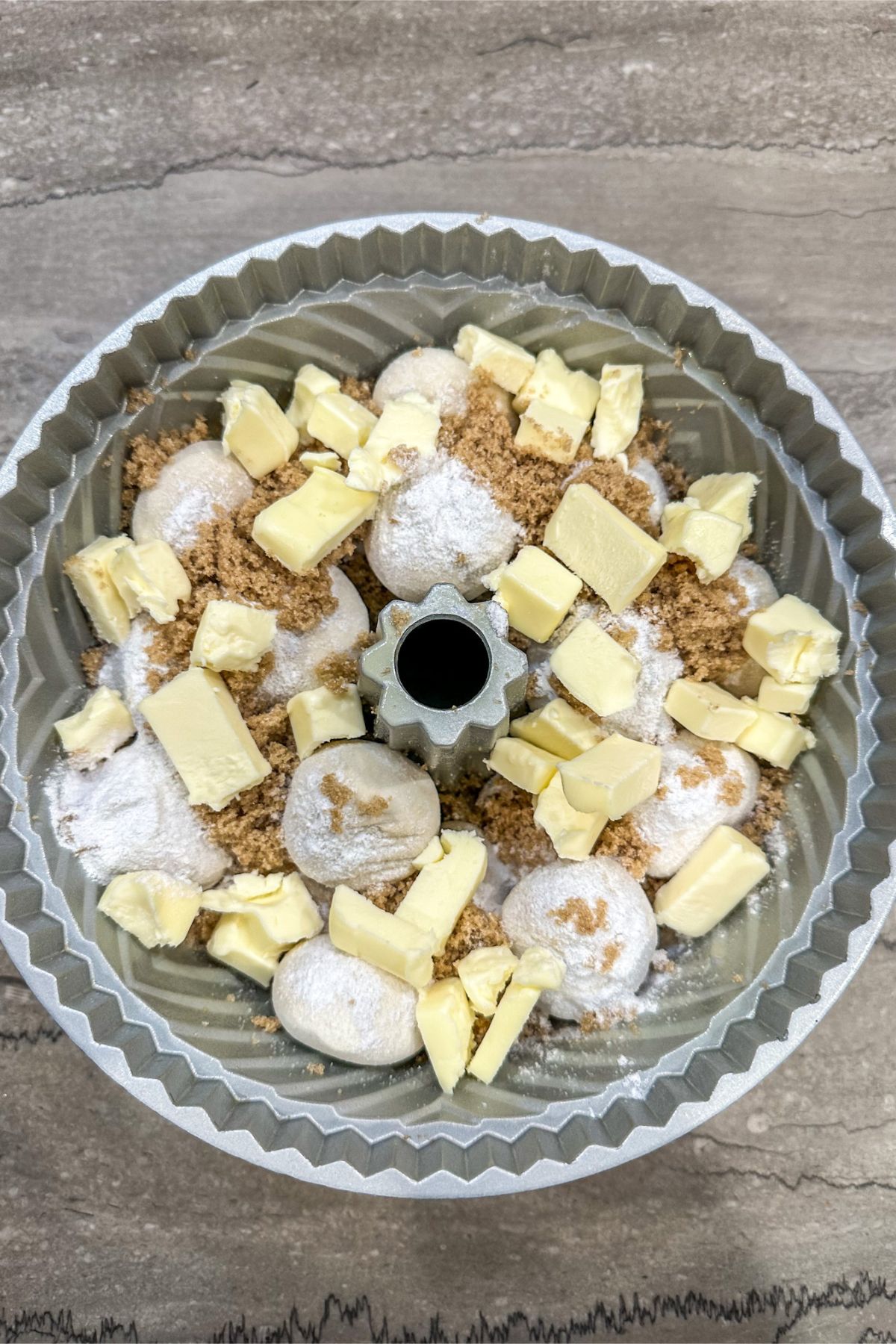 Overnight Monkey Bread with Butterscotch Pudding - Laughing Rooster Eats