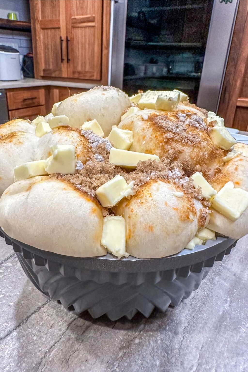 Overnight Monkey Bread with Butterscotch Pudding