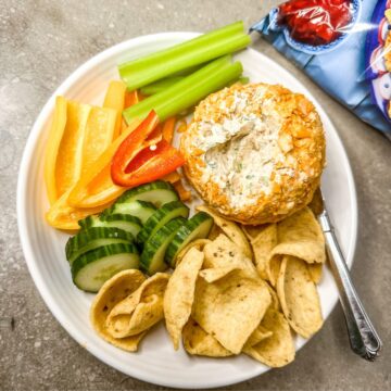 Nacho Cheese Ball - Laughing Rooster Eats