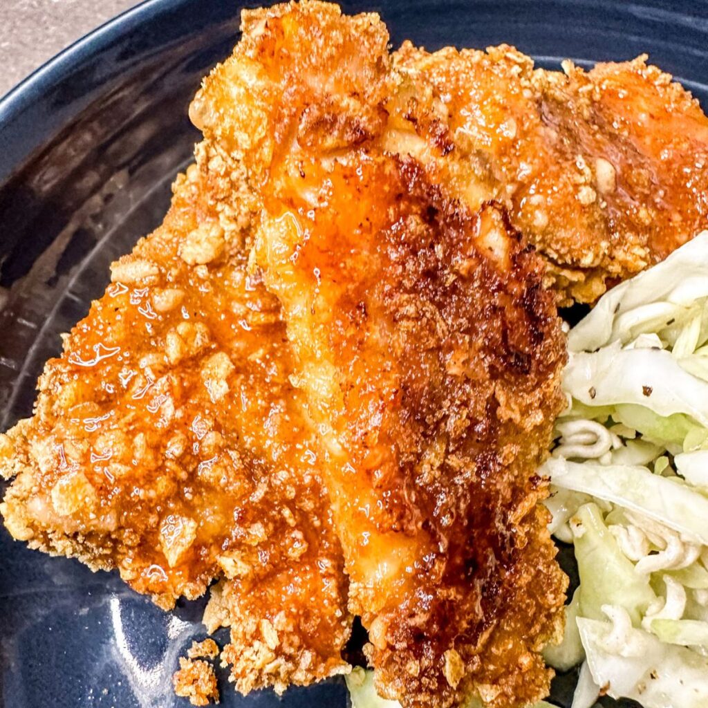 Crispy Hot Honey Chicken Tenders - Laughing Rooster Eats