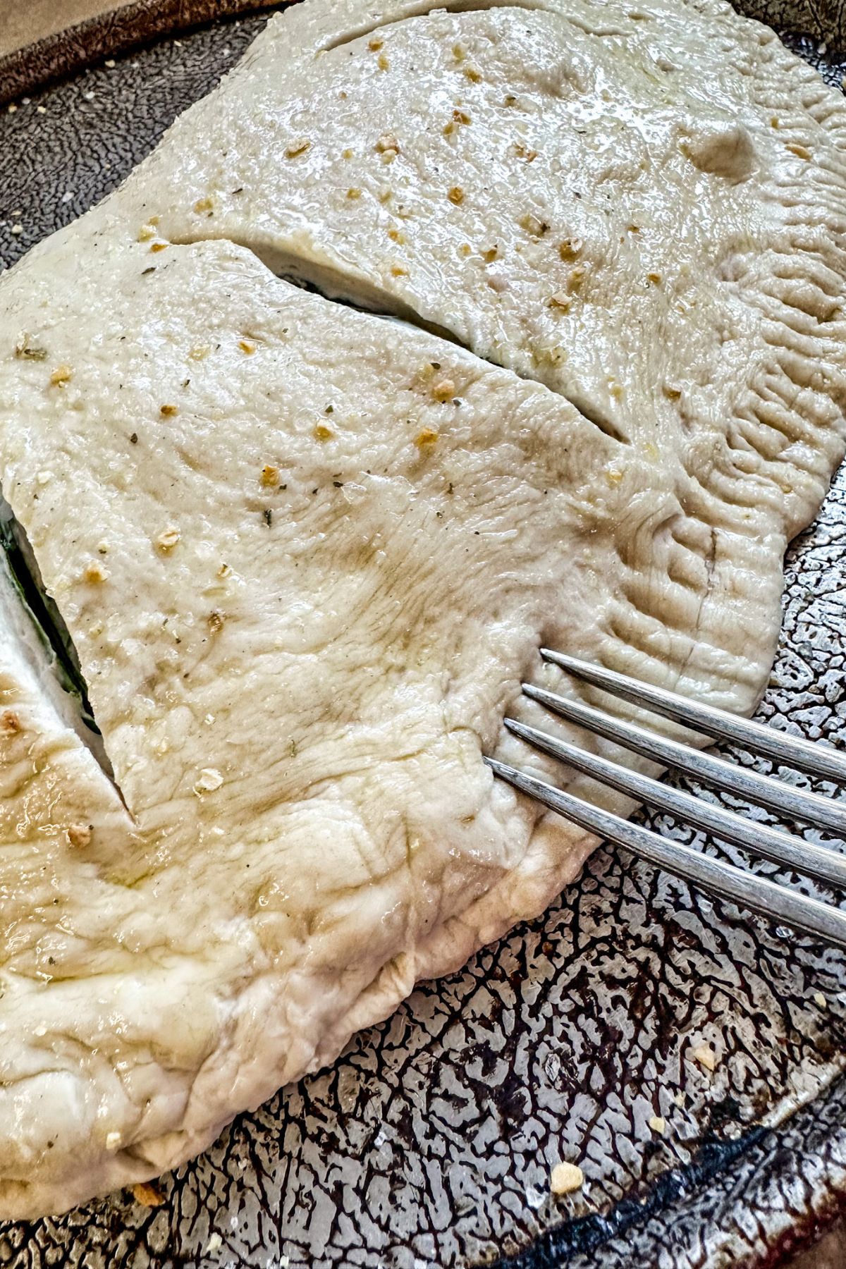 Chicken Bacon Ranch Calzone Recipe - Laughing Rooster Eats