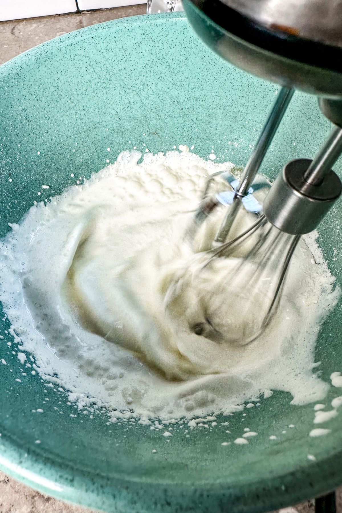 Homemade Whipped Cream Topping - Laughing Rooster Eats