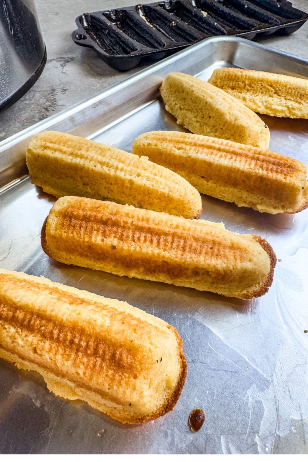Cornbread Sticks - Laughing Rooster Eats
