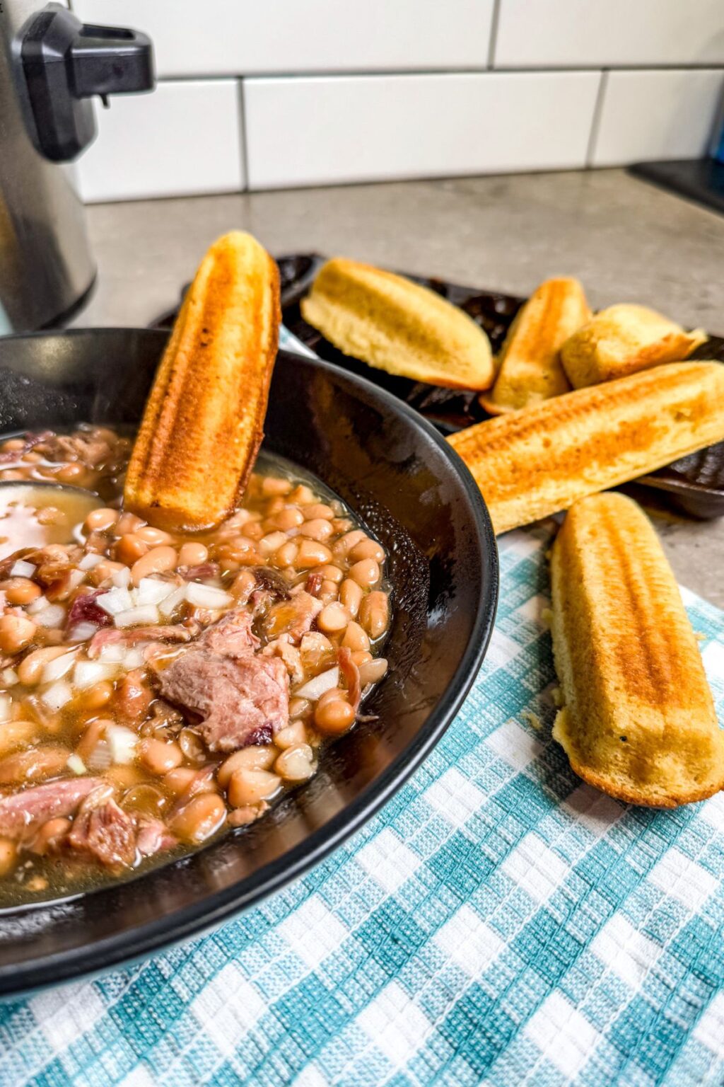 Cornbread Sticks - Laughing Rooster Eats